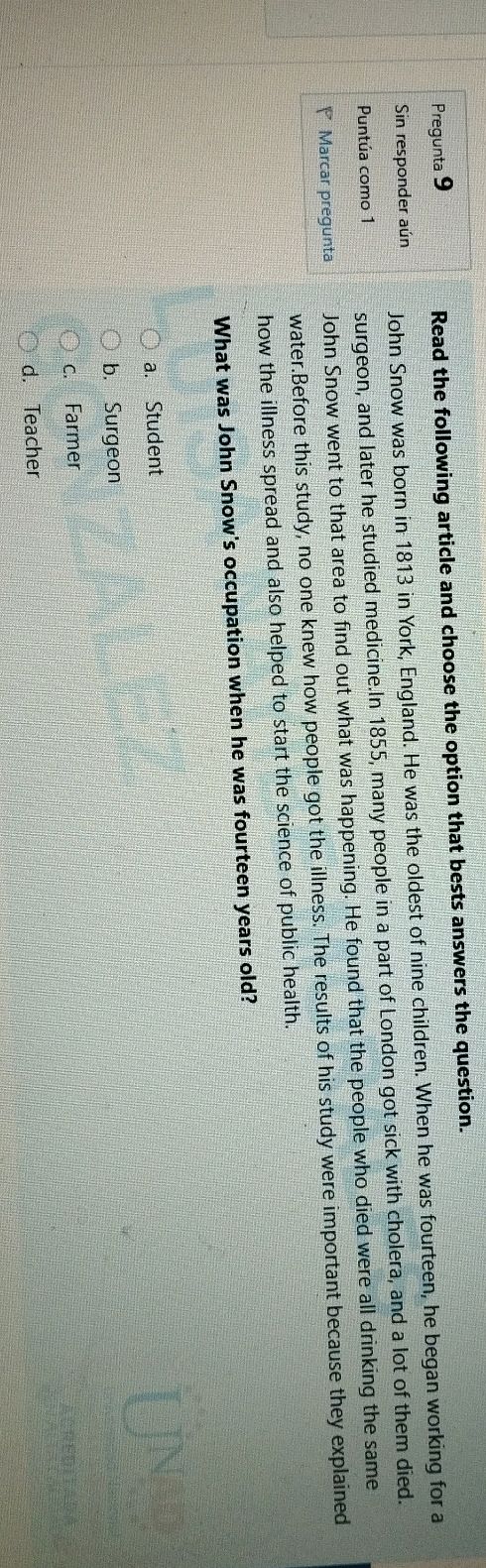 Read the following article and choose the | StudyX