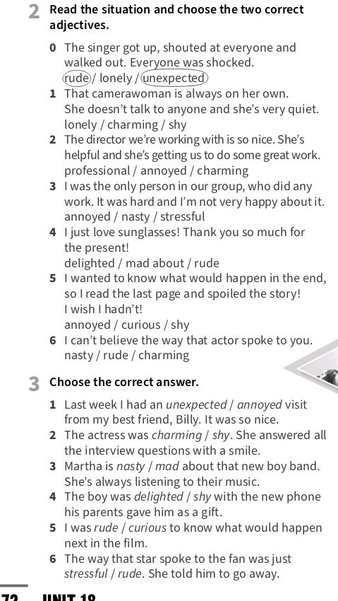 2 Read the situation and choose the two | StudyX