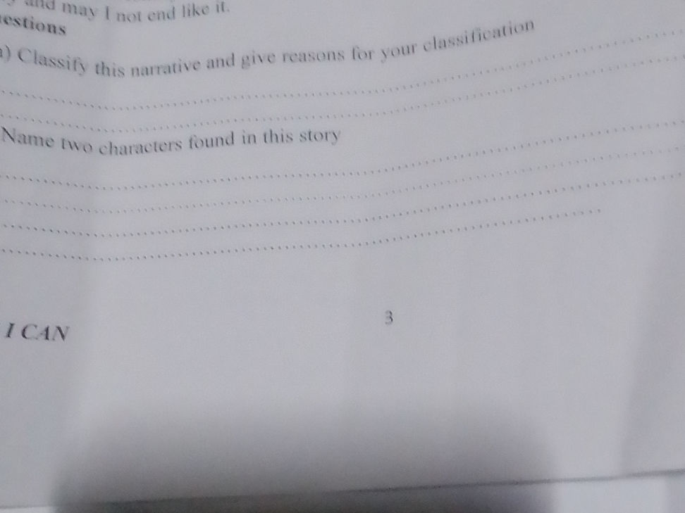 a) Classify this narrative and give reasons | StudyX