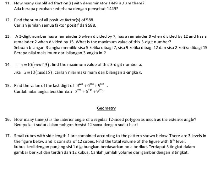 11. How many simplified fraction(s) with | StudyX