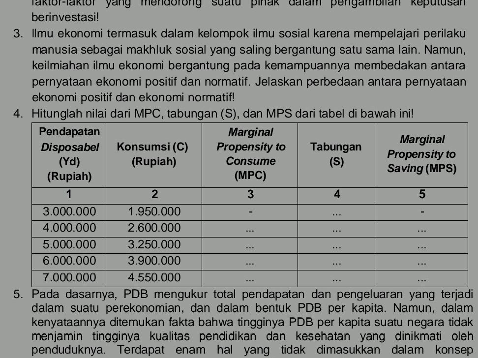 3. Ilmu ekonomi termasuk dalam kelompok ilmu | StudyX
