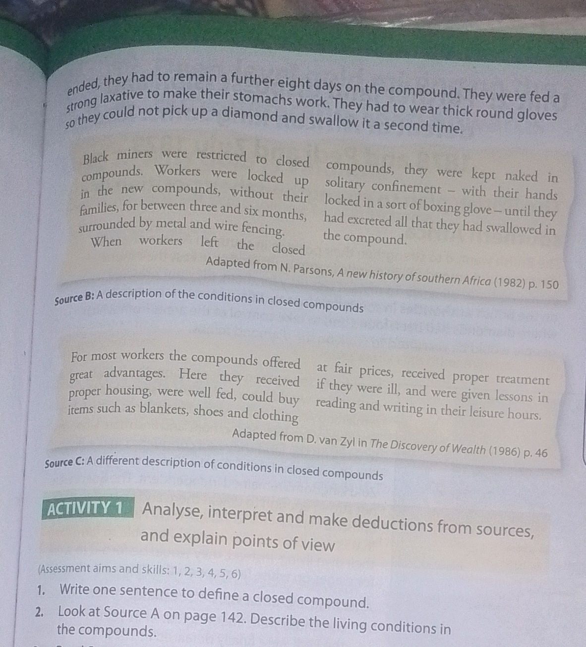 ACTIVITY 1 Analyse, interpret and make | StudyX