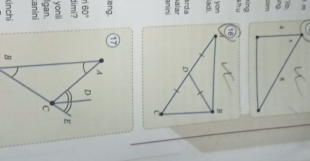 The image contains geometric figures and | StudyX