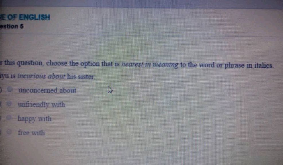 For this question, choose the option that is | StudyX