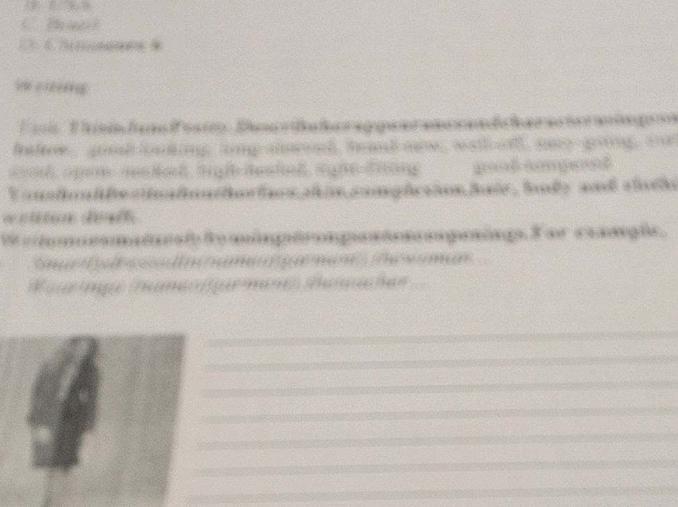 Task: Three-four form. Describe the | StudyX