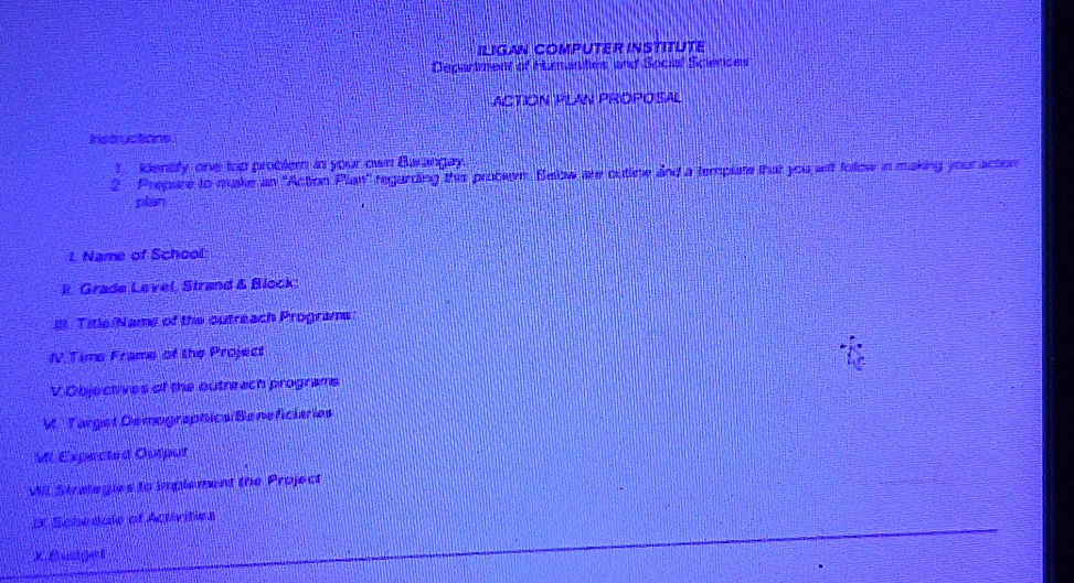 Instructions: 1. Identify one top problem in | StudyX