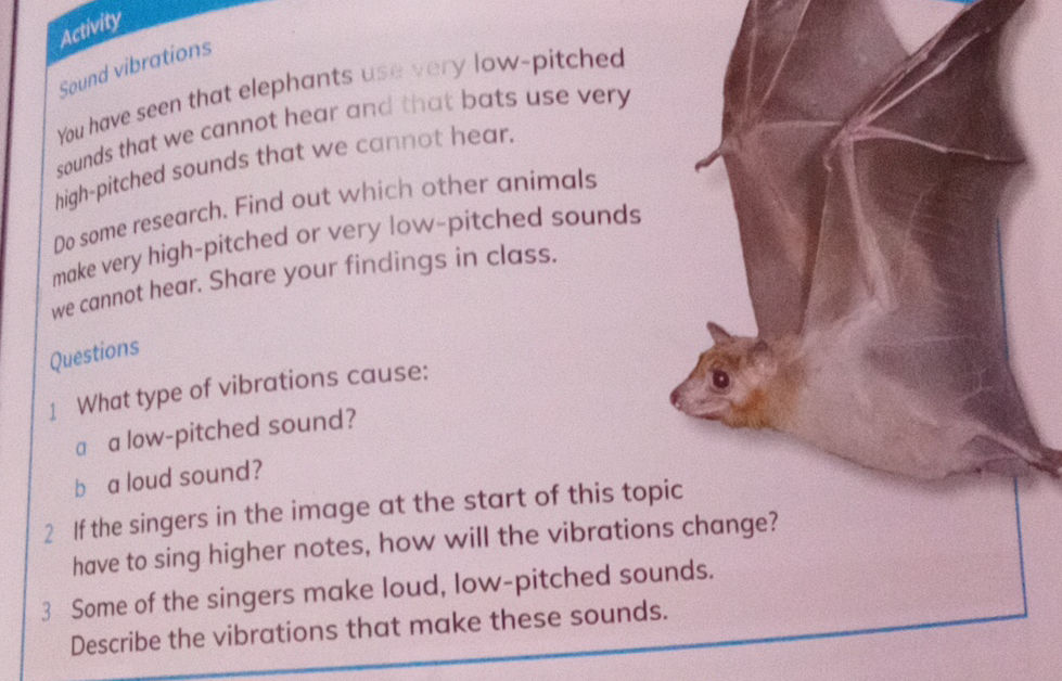 1 What type of vibrations cause: a a | StudyX