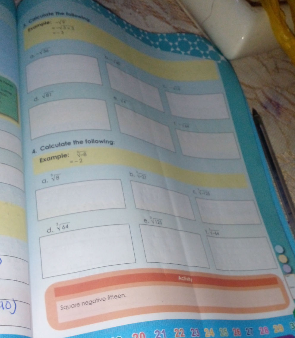 3. Calculate the following Example: $ {9} = | StudyX
