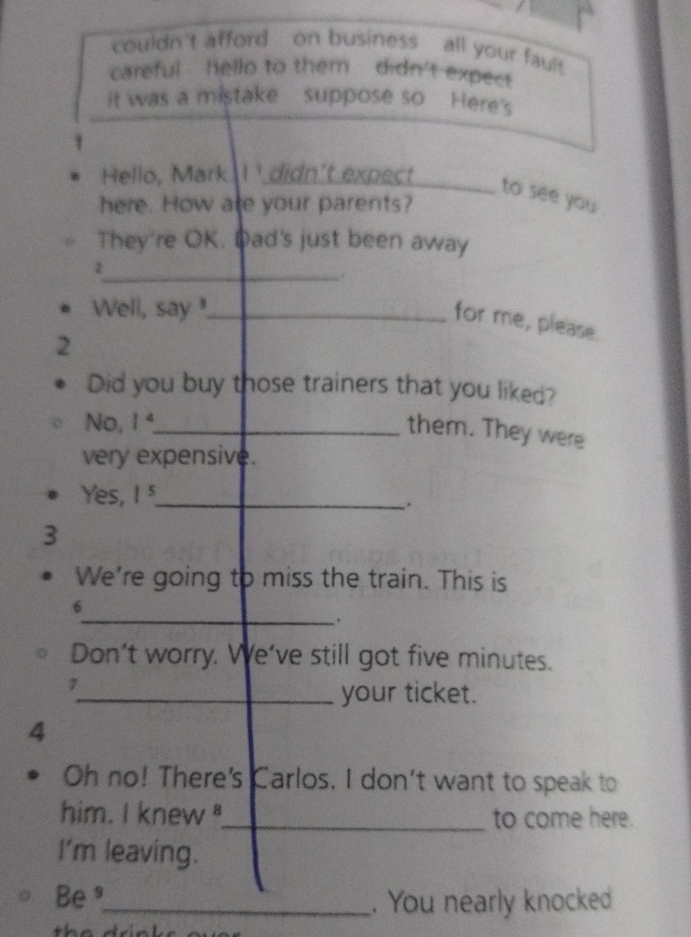 Hello, Mark! I didn't expect to see you | StudyX