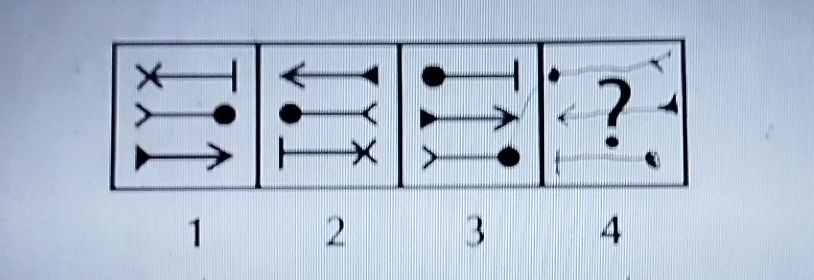 What is the missing pattern? Each box | StudyX