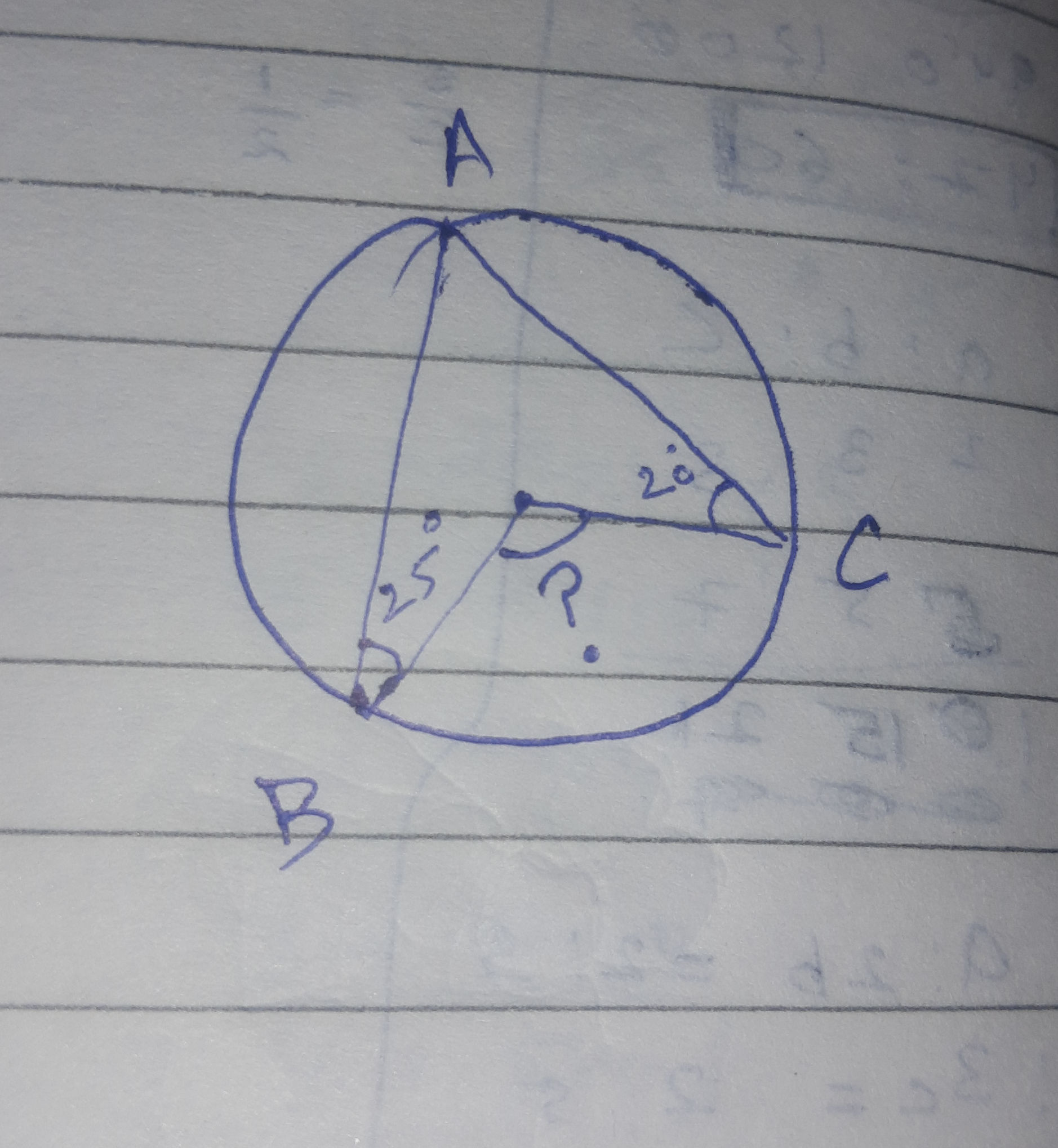 Find the angle marked with a question mark. | StudyX