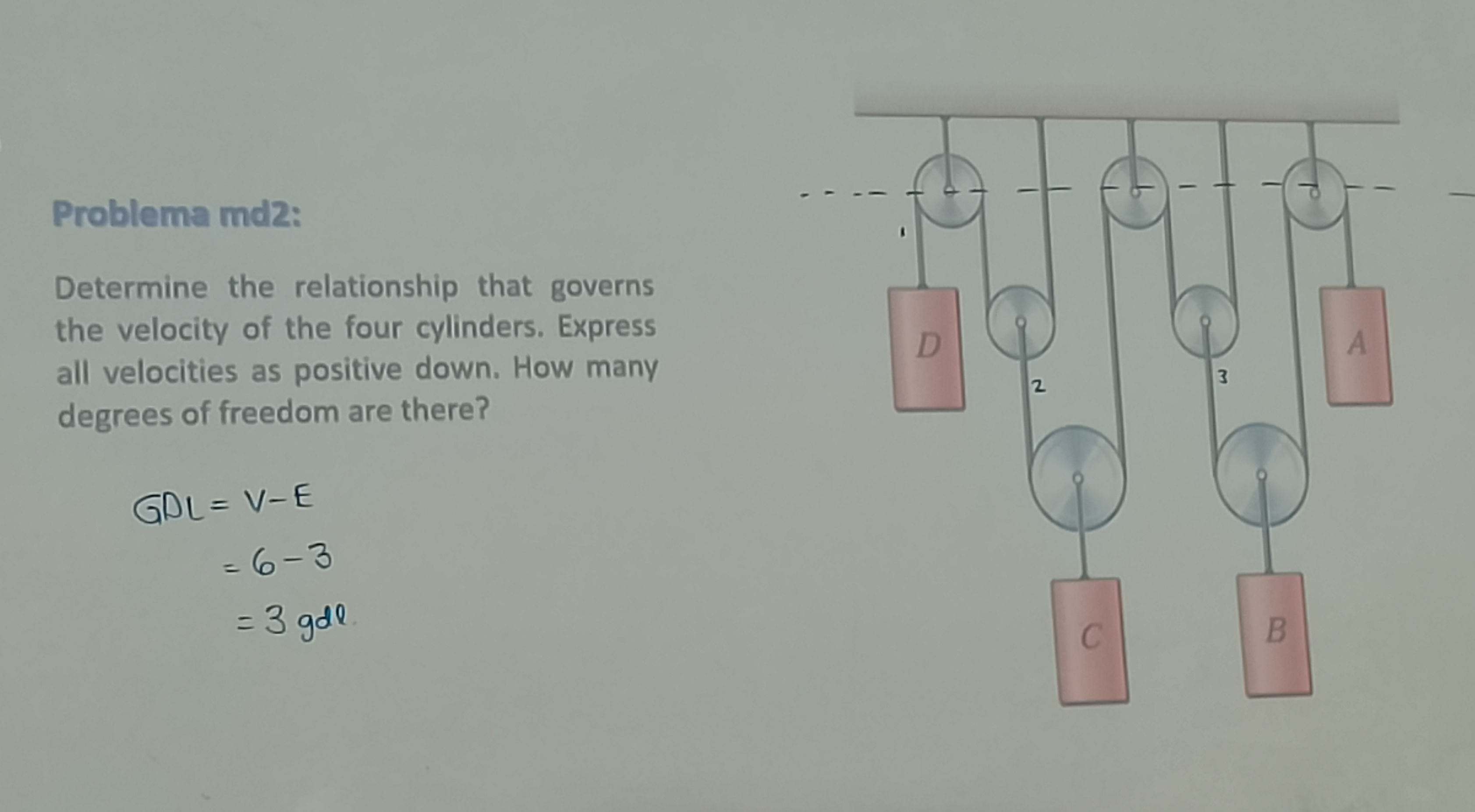 Problema md2: Determine the relationship | StudyX