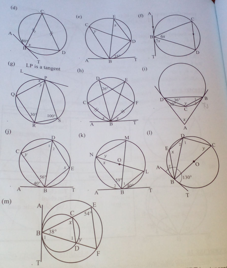 (d) Diagram with a circle and labeled | StudyX