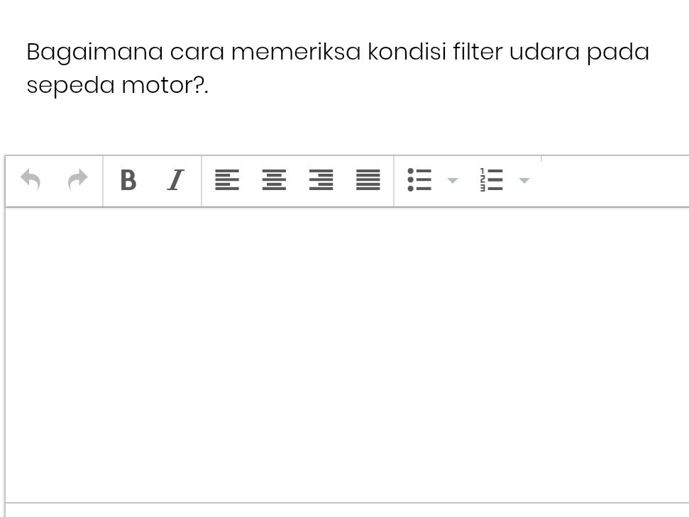 Bagaimana cara memeriksa kondisi filter | StudyX