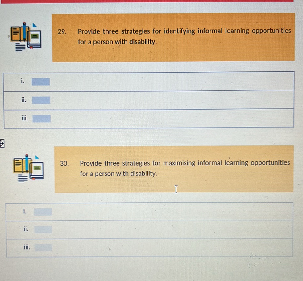 29. Provide three strategies for identifying | StudyX