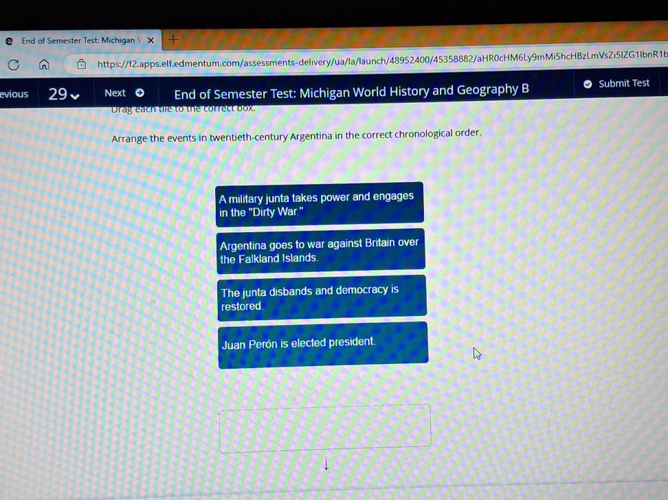 Arrange the events in twentieth-century | StudyX