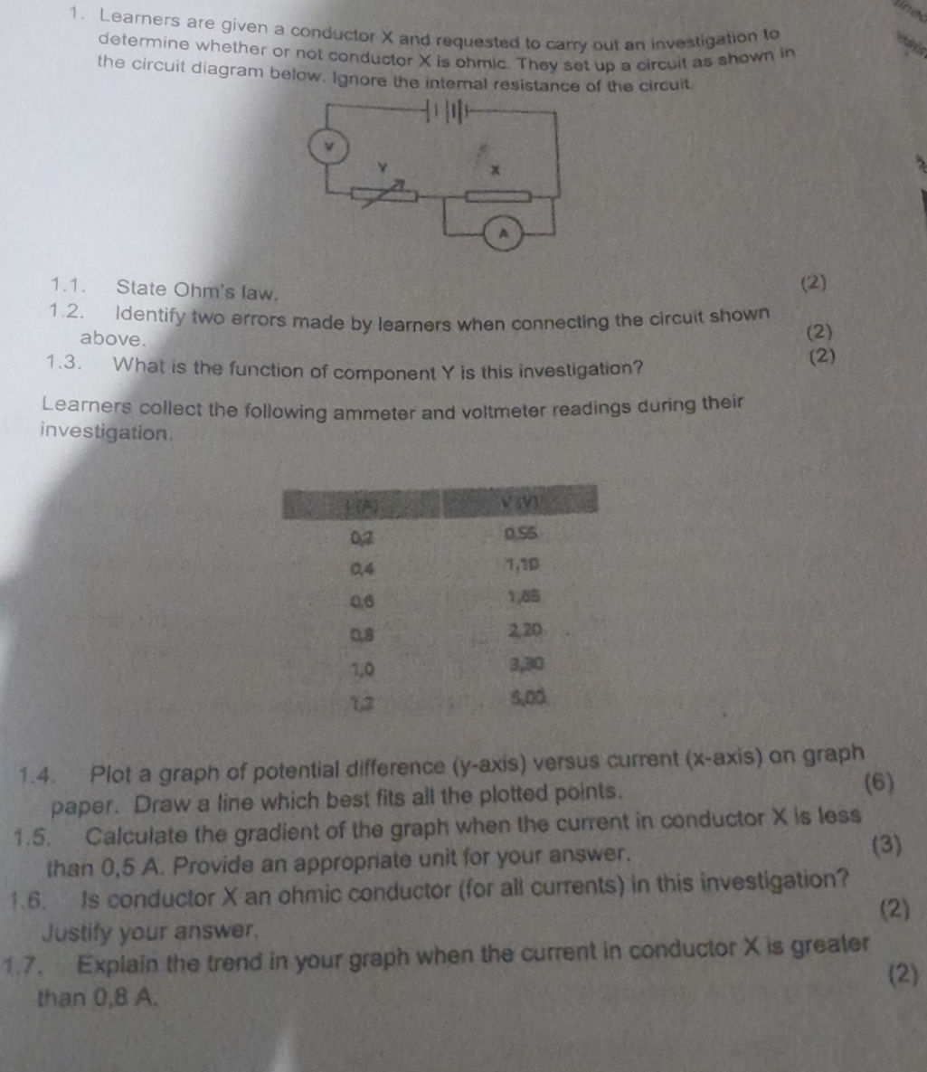 1. Learners are given a conductor X and | StudyX