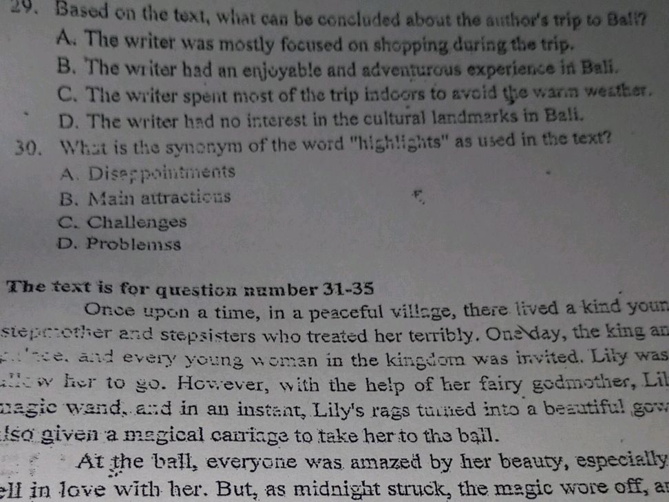 29. Based on the text, what can be concluded | StudyX