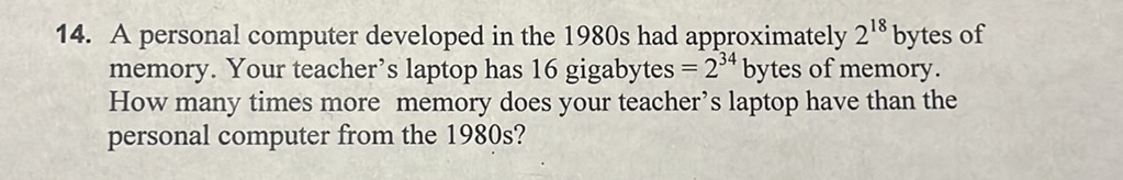 14. A personal computer developed in the | StudyX
