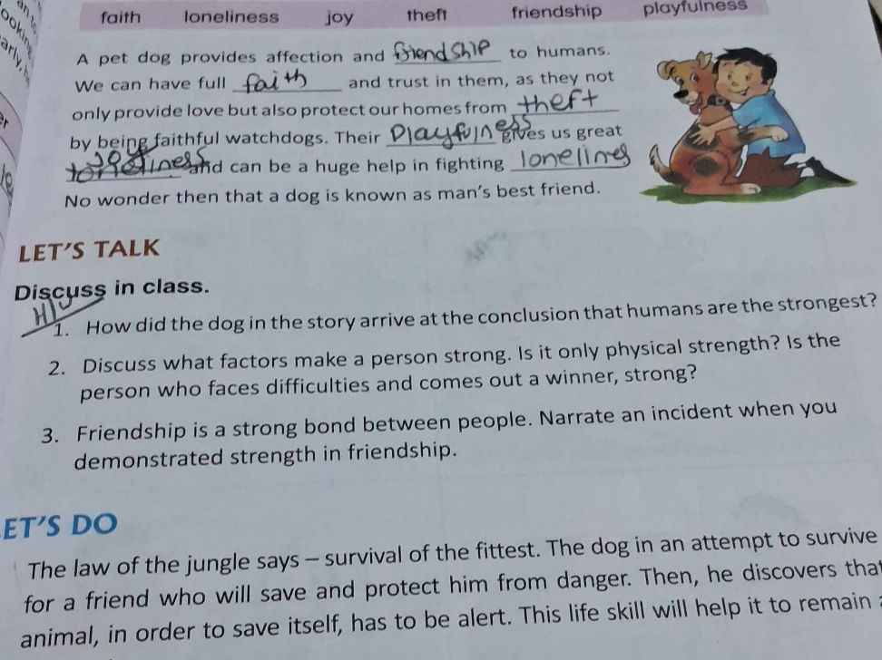 1. How did the dog in the story arrive at | StudyX