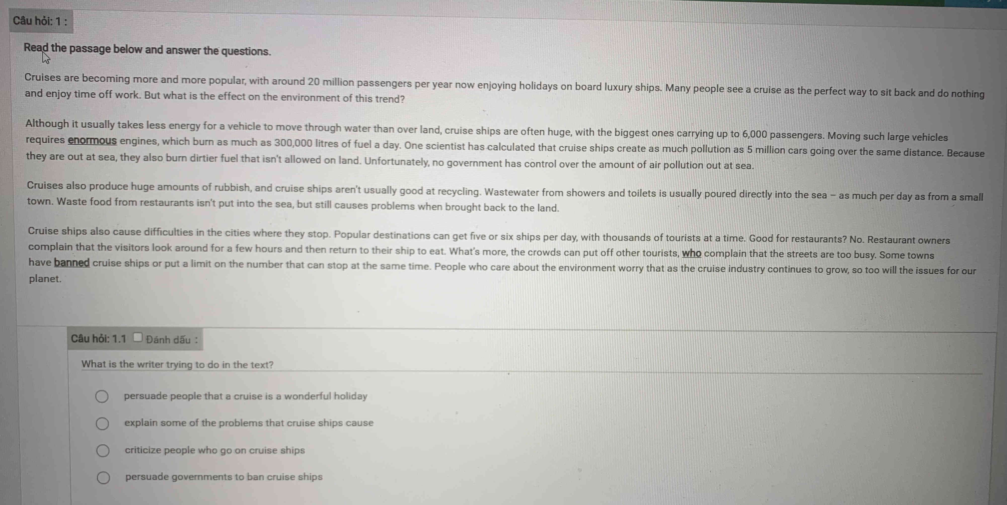 Read the passage below and answer the | StudyX