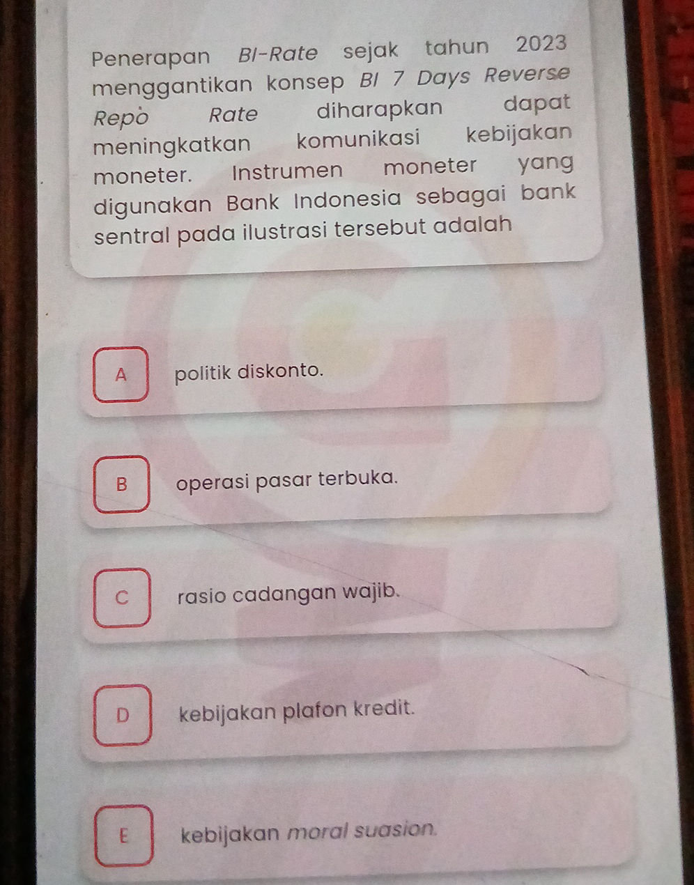 Penerapan BI-Rate sejak tahun 2023 | StudyX