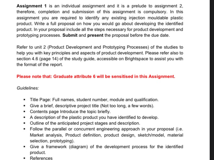 Assignment 1 is an individual assignment and | StudyX