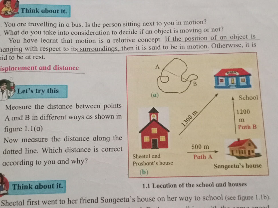 Measure the distance between points A and B | StudyX