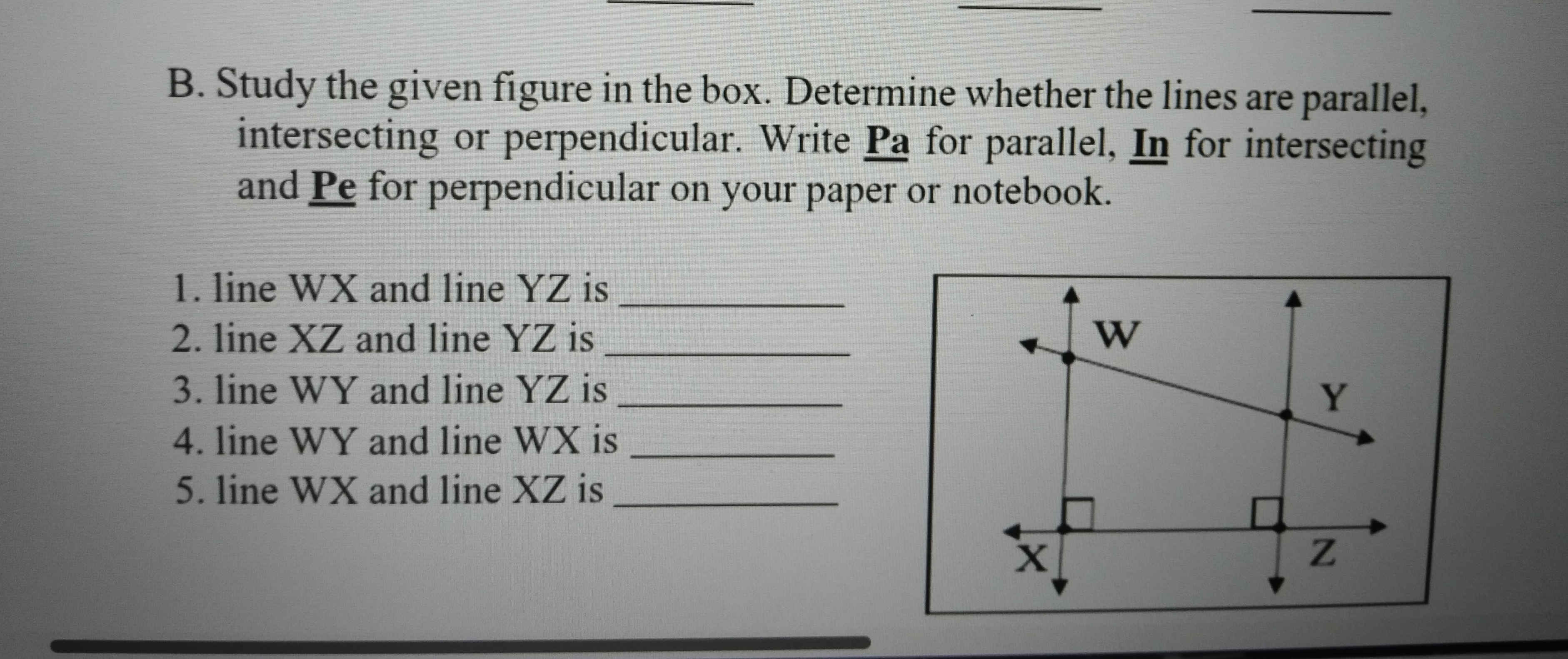 B. Study the given figure in the box. | StudyX