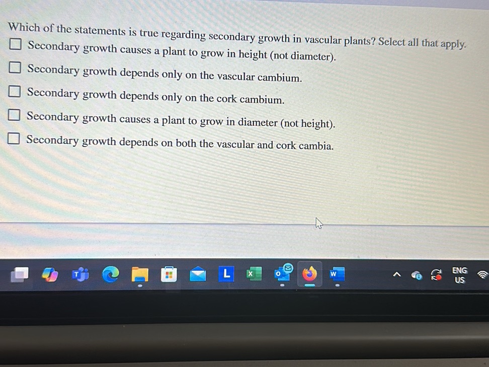 Which of the statements is true regarding | StudyX