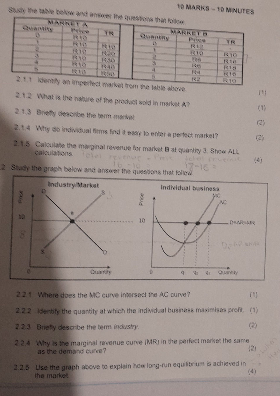 Study the table below and answer the | StudyX