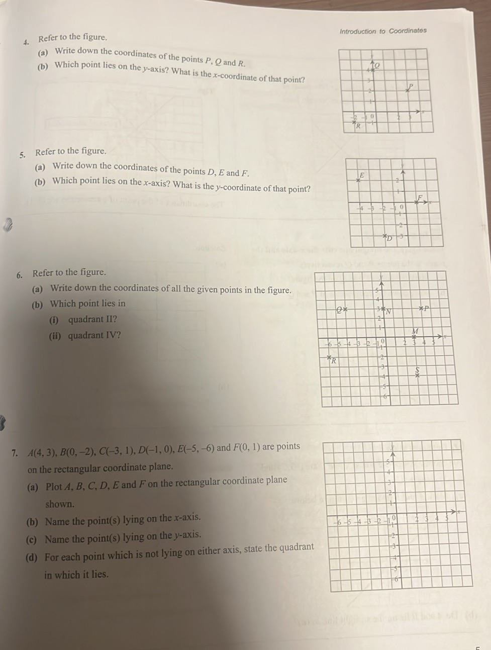 4. Refer to the figure. (a) Write down the | StudyX