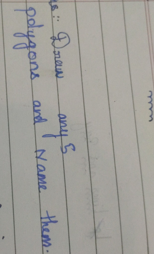 Drawing and Naming Polygons | StudyX