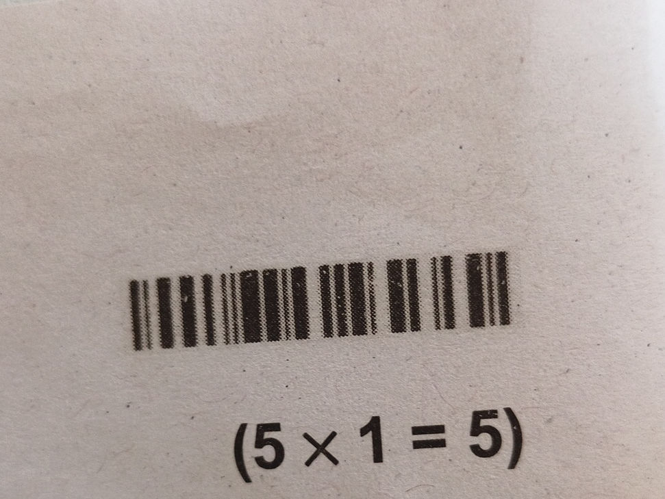 Multiplication problem: 5 times 1 equals? | StudyX