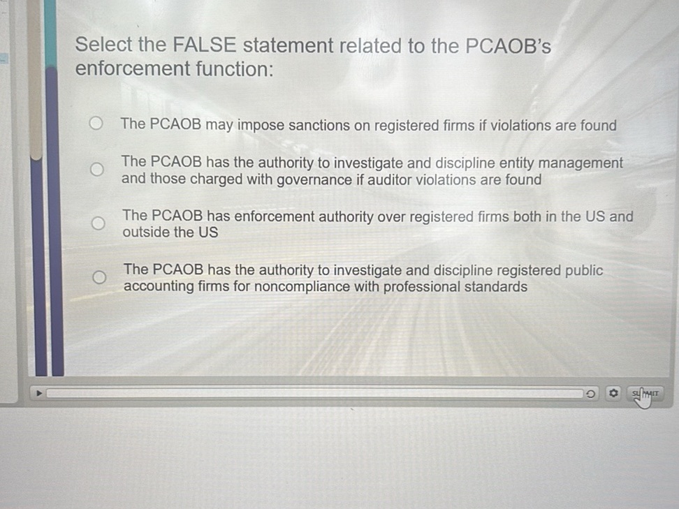 Select the FALSE statement related to the | StudyX