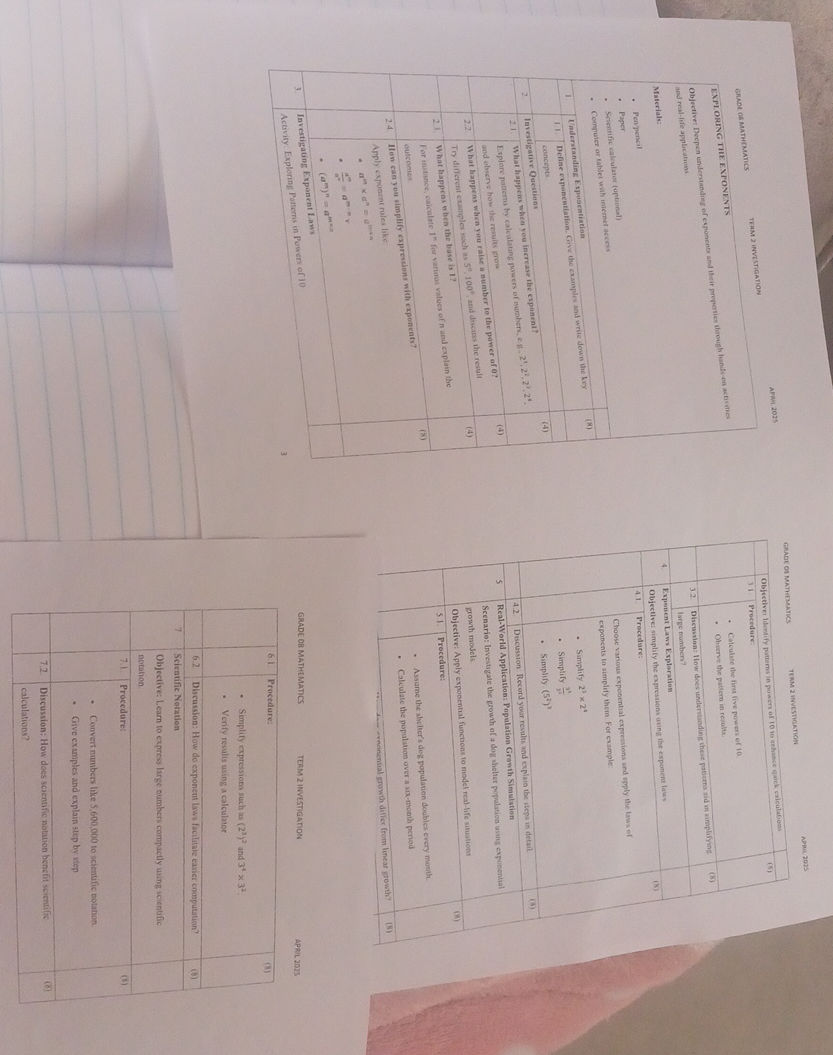 1. Define exponentiation. Give the examples | StudyX