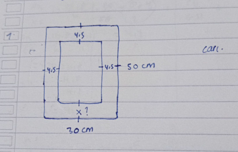 Find the value of x. Diagram with | StudyX