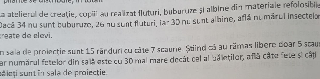La atelierul de creație, copiii au realizat | StudyX