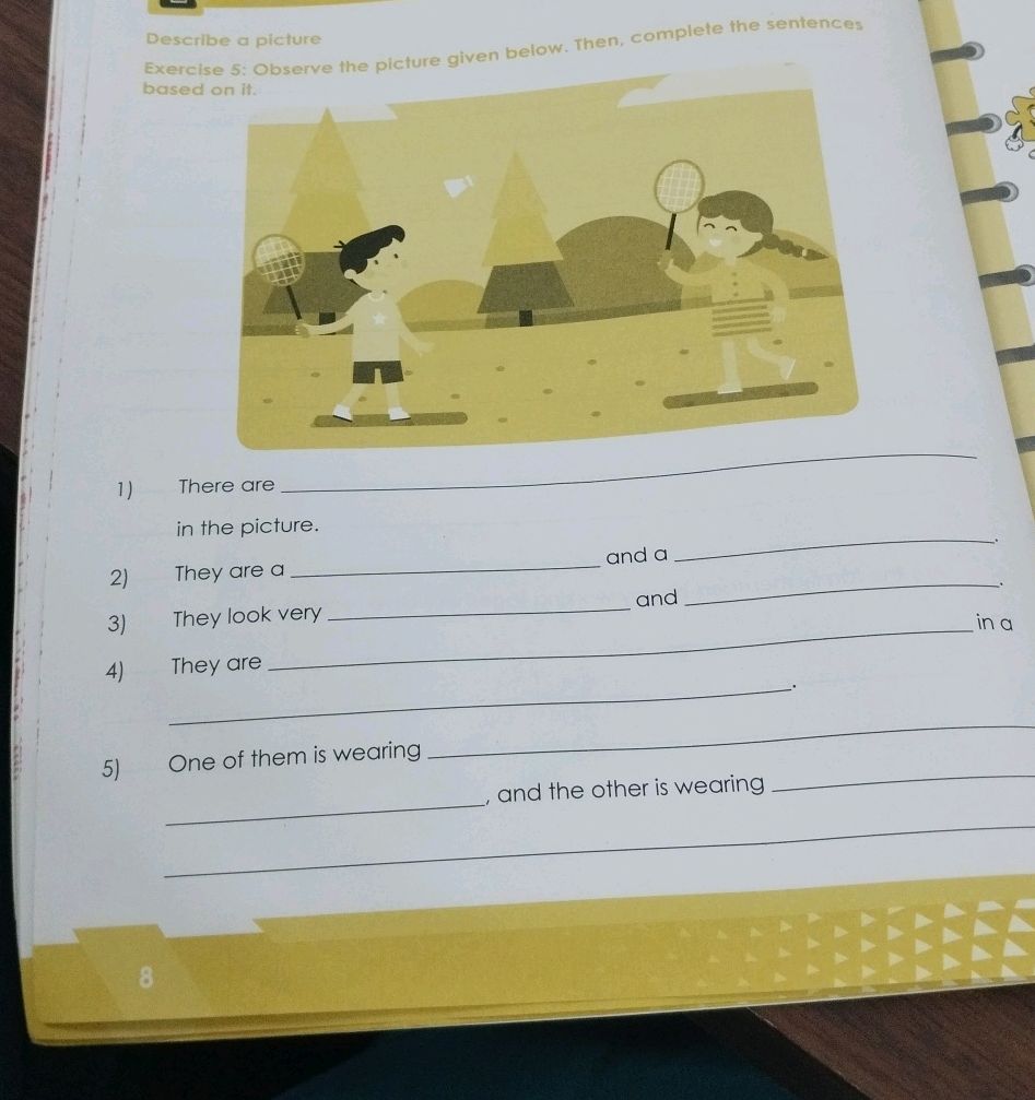 Exercise 5: Observe the picture given below. | StudyX