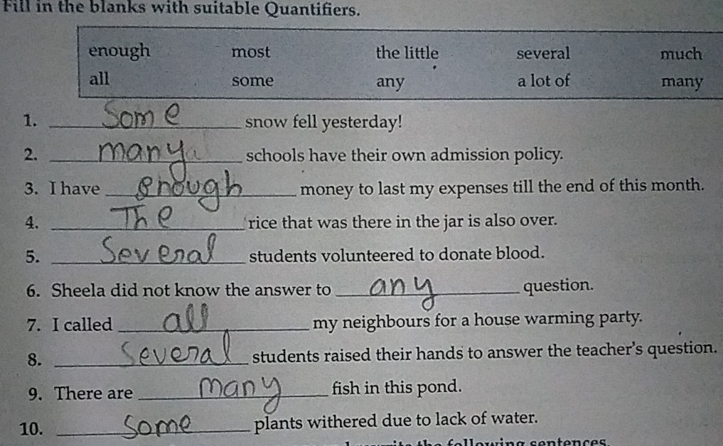 Fill in the blanks with suitable | StudyX