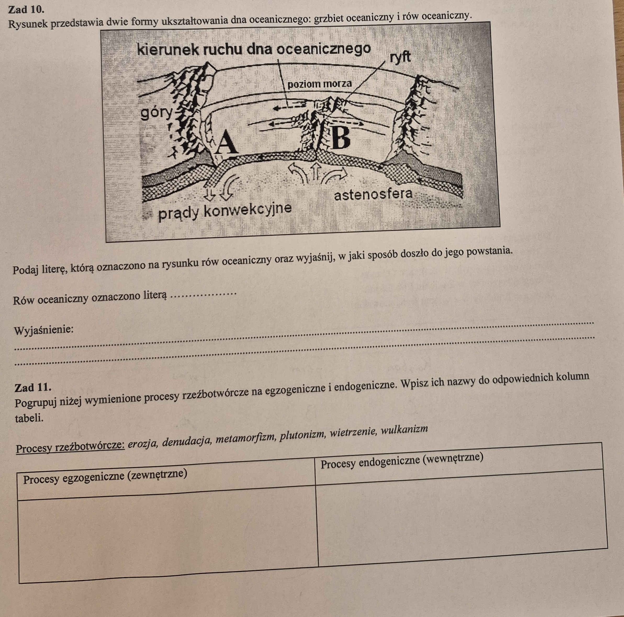 Zad 10. Rysunek przedstawia dwie formy | StudyX