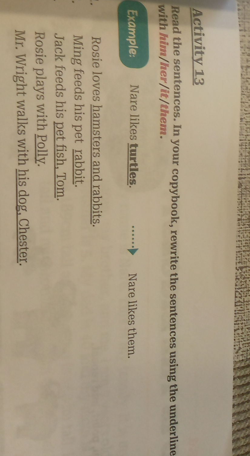 Read the sentences. In your copybook, | StudyX