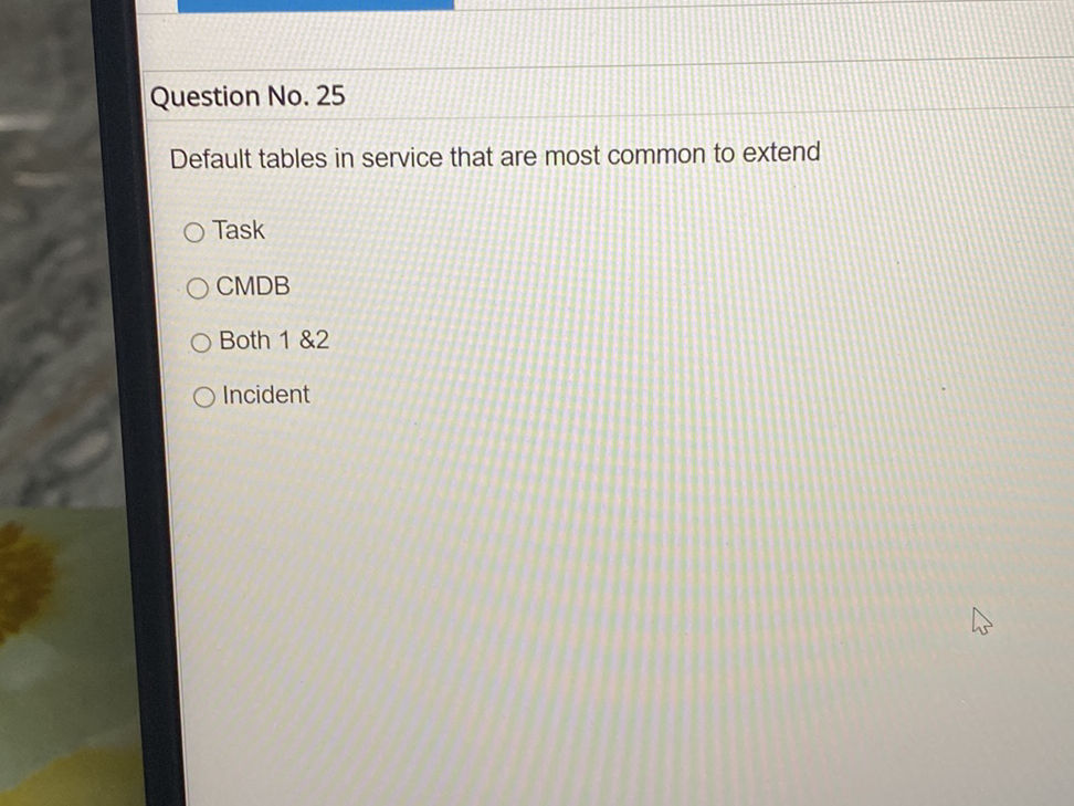 Default tables in service that are most | StudyX