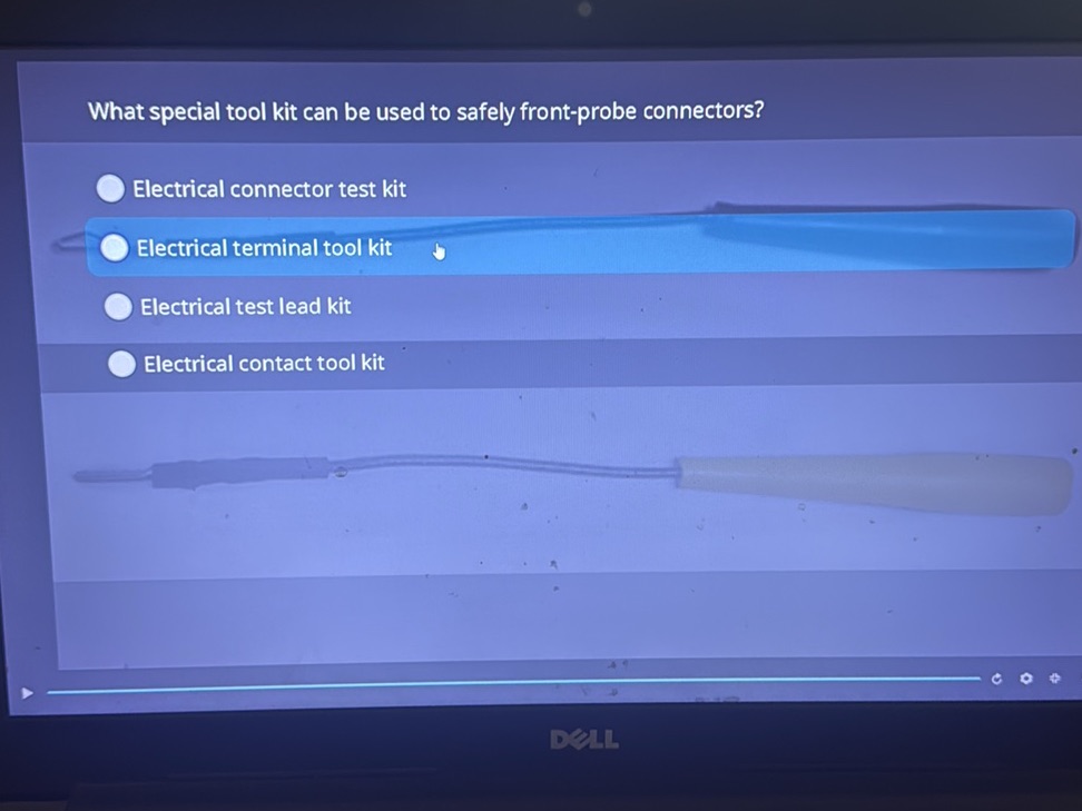 What special tool kit can be used to safely | StudyX