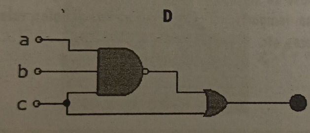 The image shows a logic circuit diagram with | StudyX