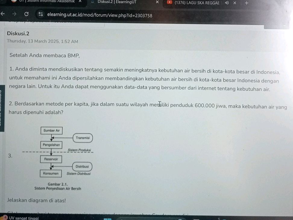 1. Anda diminta mendiskusikan tentang | StudyX
