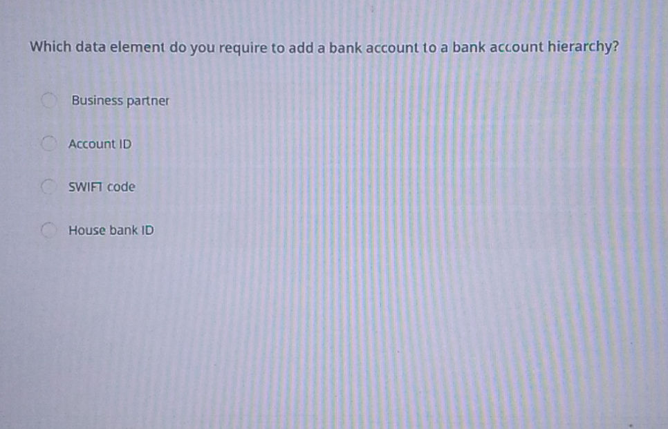Which data element do you require to add a | StudyX