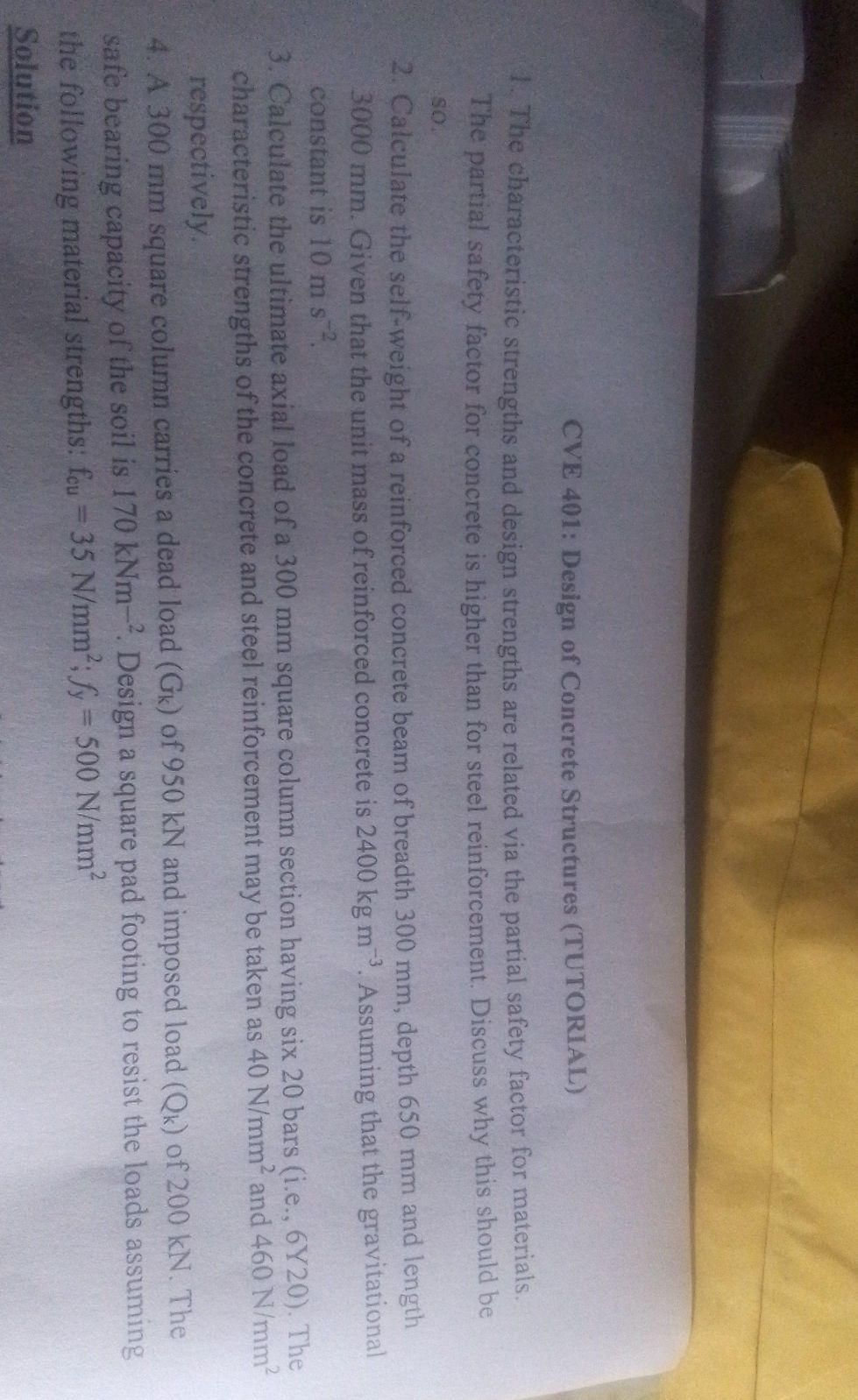 1. The characteristic strengths and design | StudyX