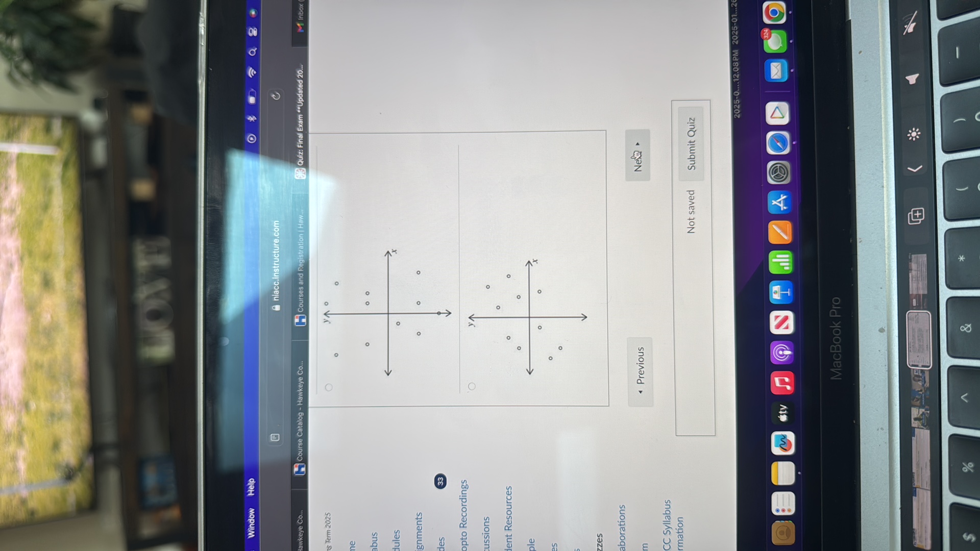SLO3: Determine which plot shows the | StudyX