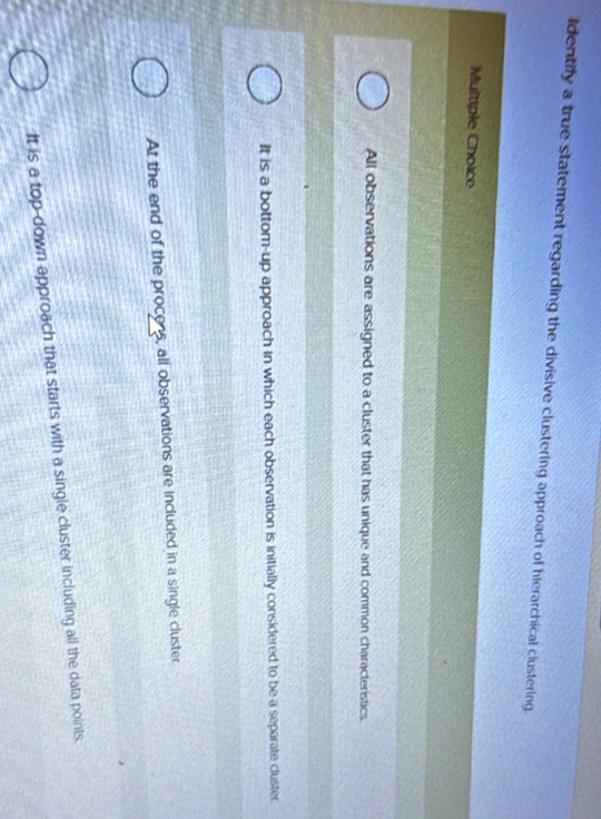 Identify a true statement regarding the | StudyX